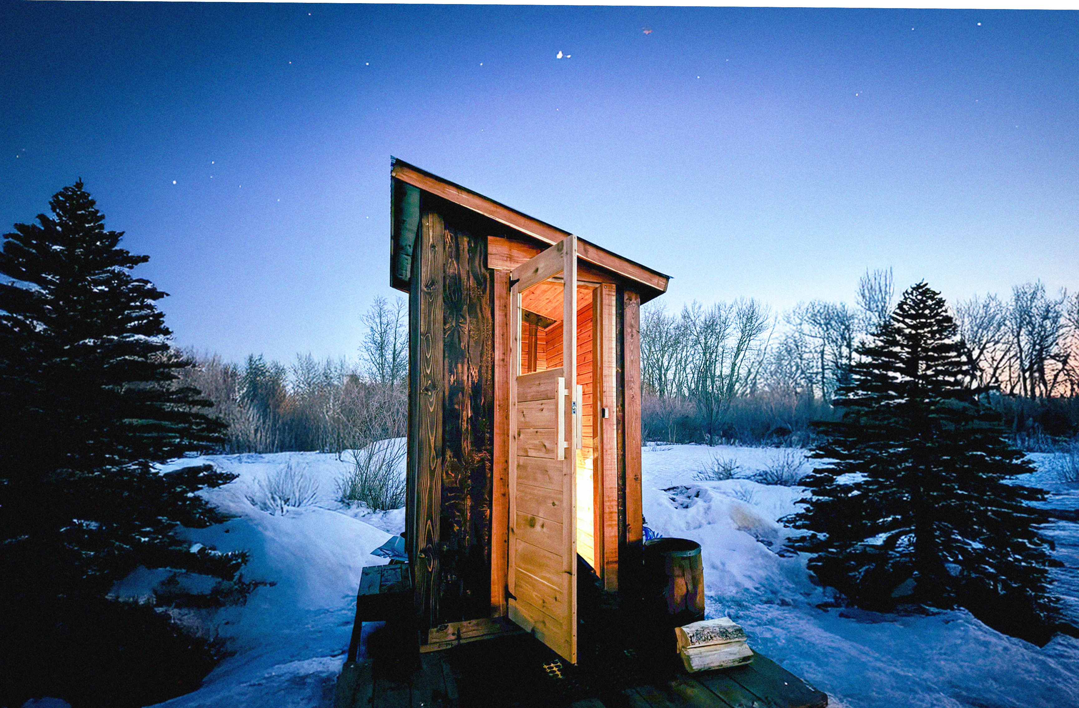 Cedar Sauna for Sale Bozeman | Custom Wood-Fired $7,500 | Outlaw Sauna